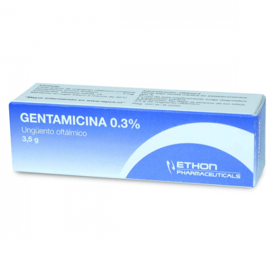 Gentamicina (Ethon) Ungüento Oftálmico 0,3% – Farmatotal